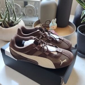 Puma | Shoes | Puma Brown Speedcat Sneakers | Poshmark